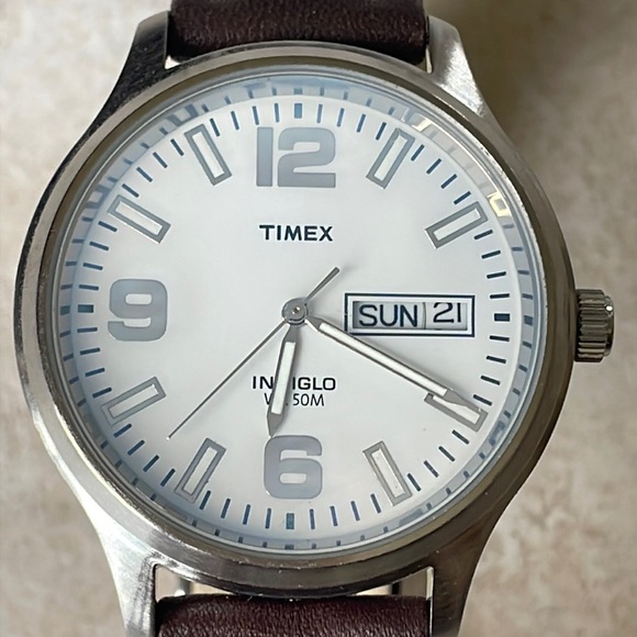 Timex | Accessories | Timex Men Battery Water Resistant 5m Indiglo ...